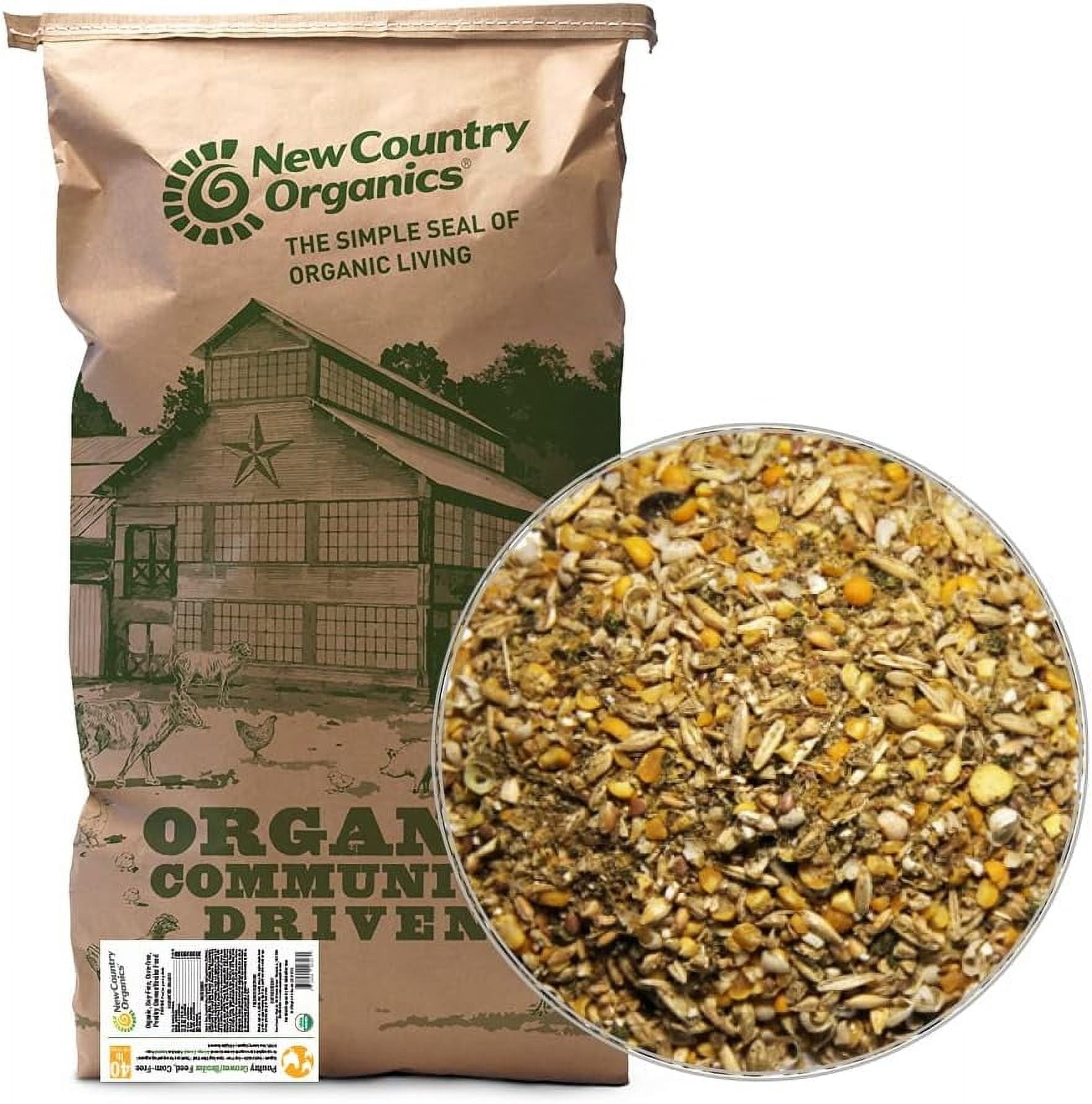 New Country Organics | Grower Feed for Growing Broilers, Pullets and ...