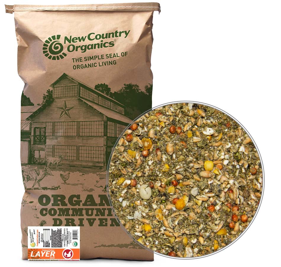 New Country Organics I Pastured Perfect Layer Feed for Laying Hens ...