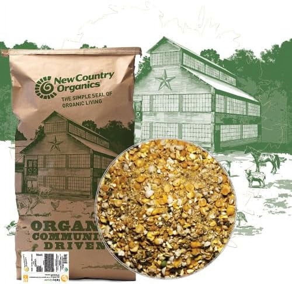 New Country Organics | Turkey Grower Feed 40 lbs I Turkey Feed for ...