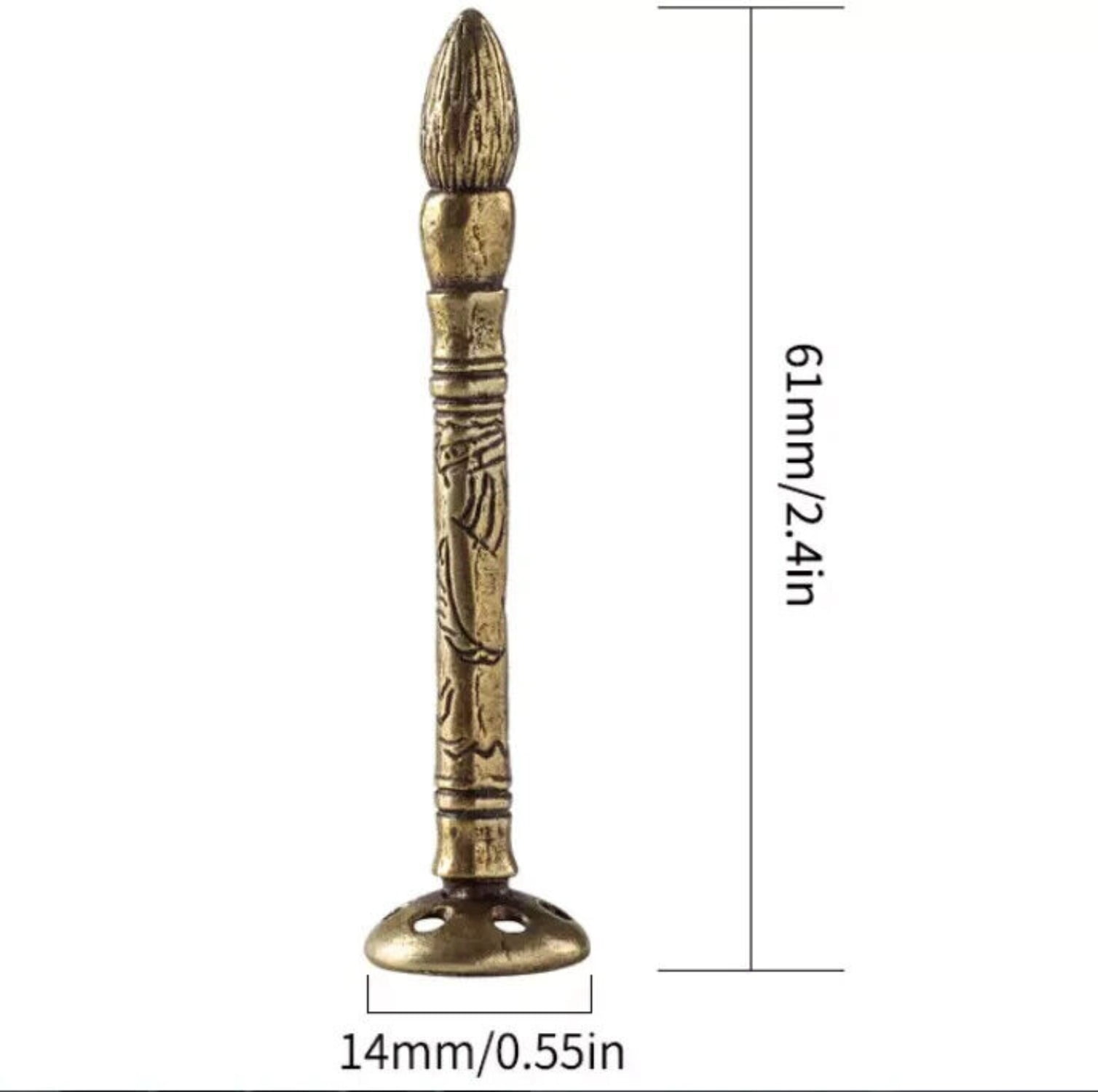 New Creative Pure Brass Tobacco Pipe Tamper Copper Cigar Pipe Cleaning ...