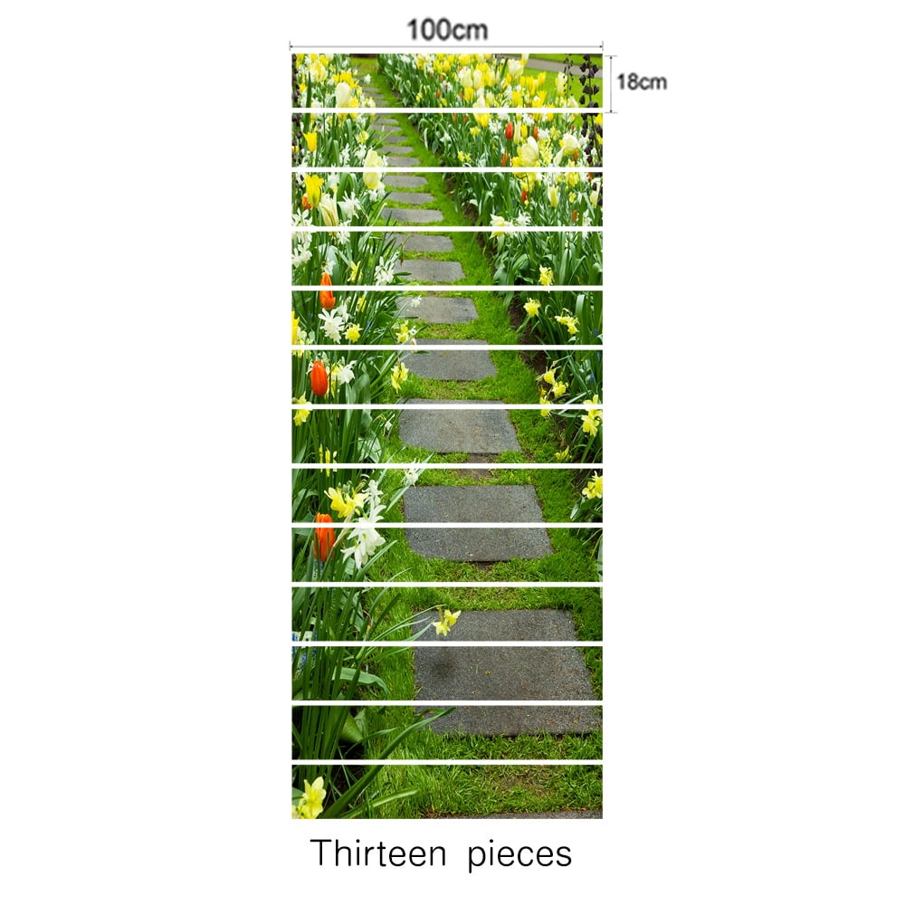 New Creative Stair Stickers Vinyl PVC Waterproof Self-adhesive ...