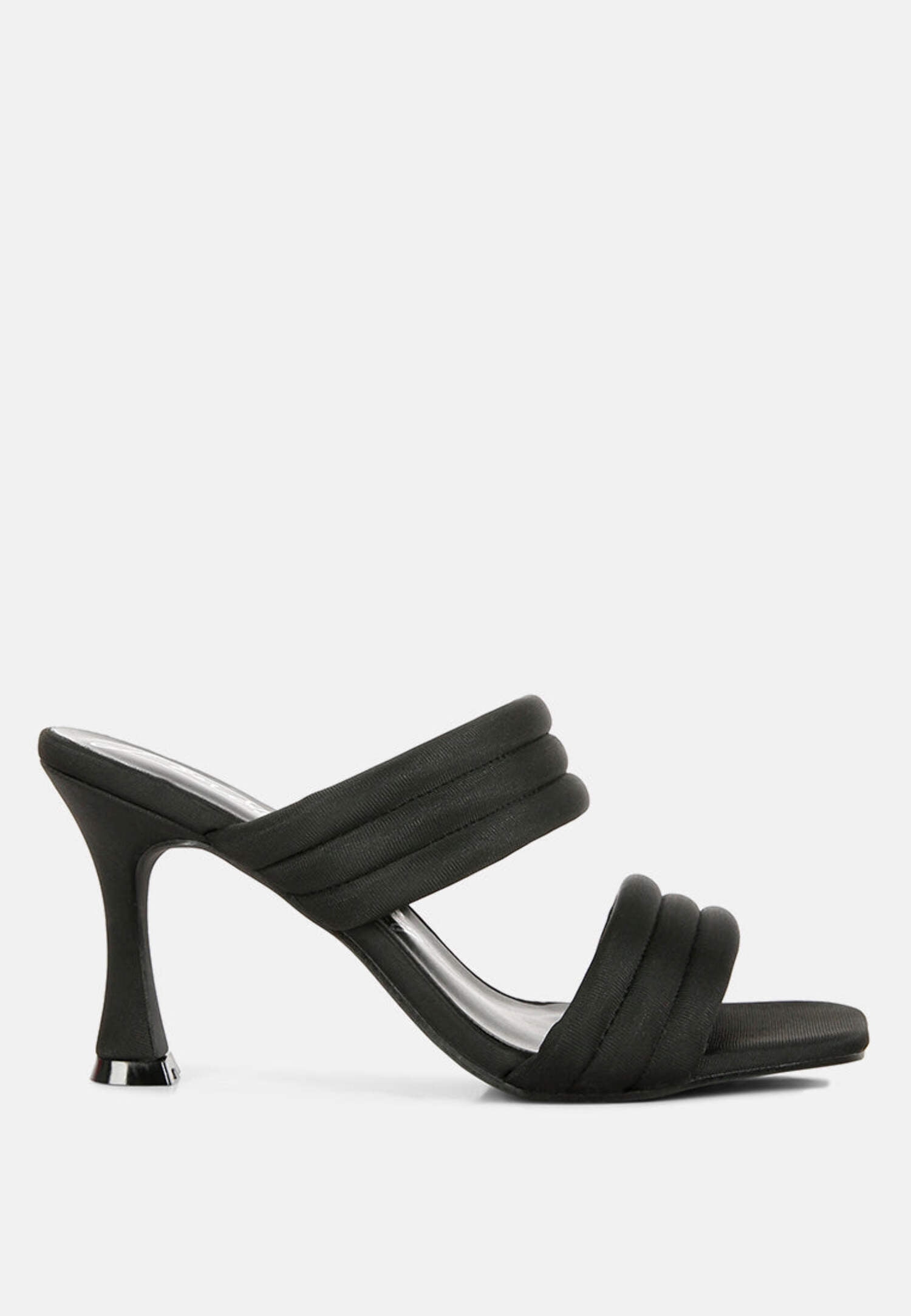 New Crush Quilted Spool Heel Sandals - Walmart.com