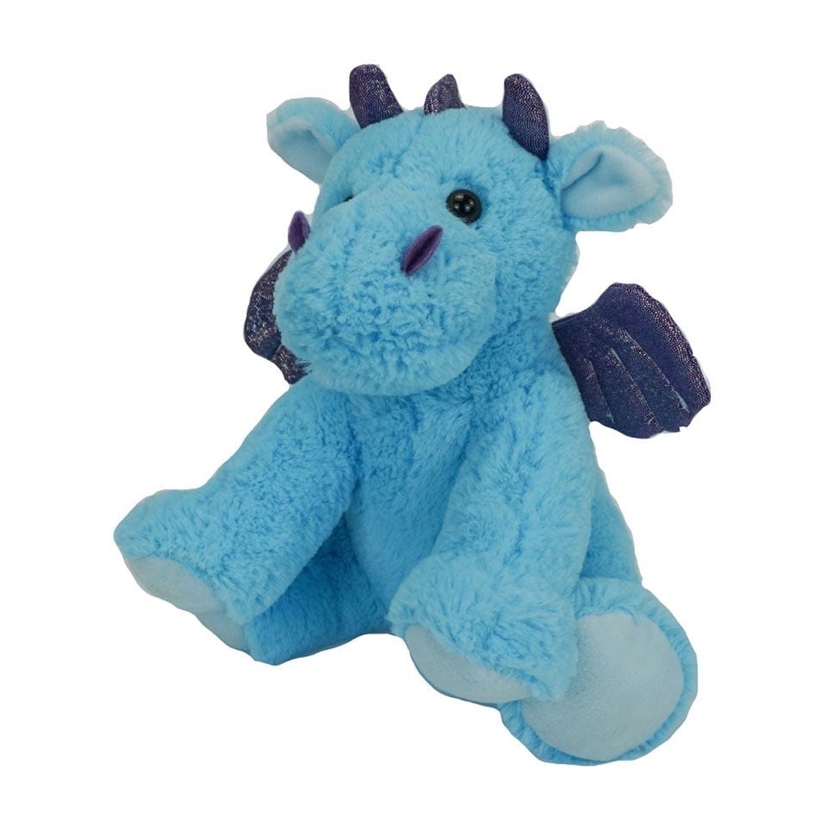 New Cuddly Soft 8 inch Stuffed Blue Magic Dragon Stuffed Animal For ...