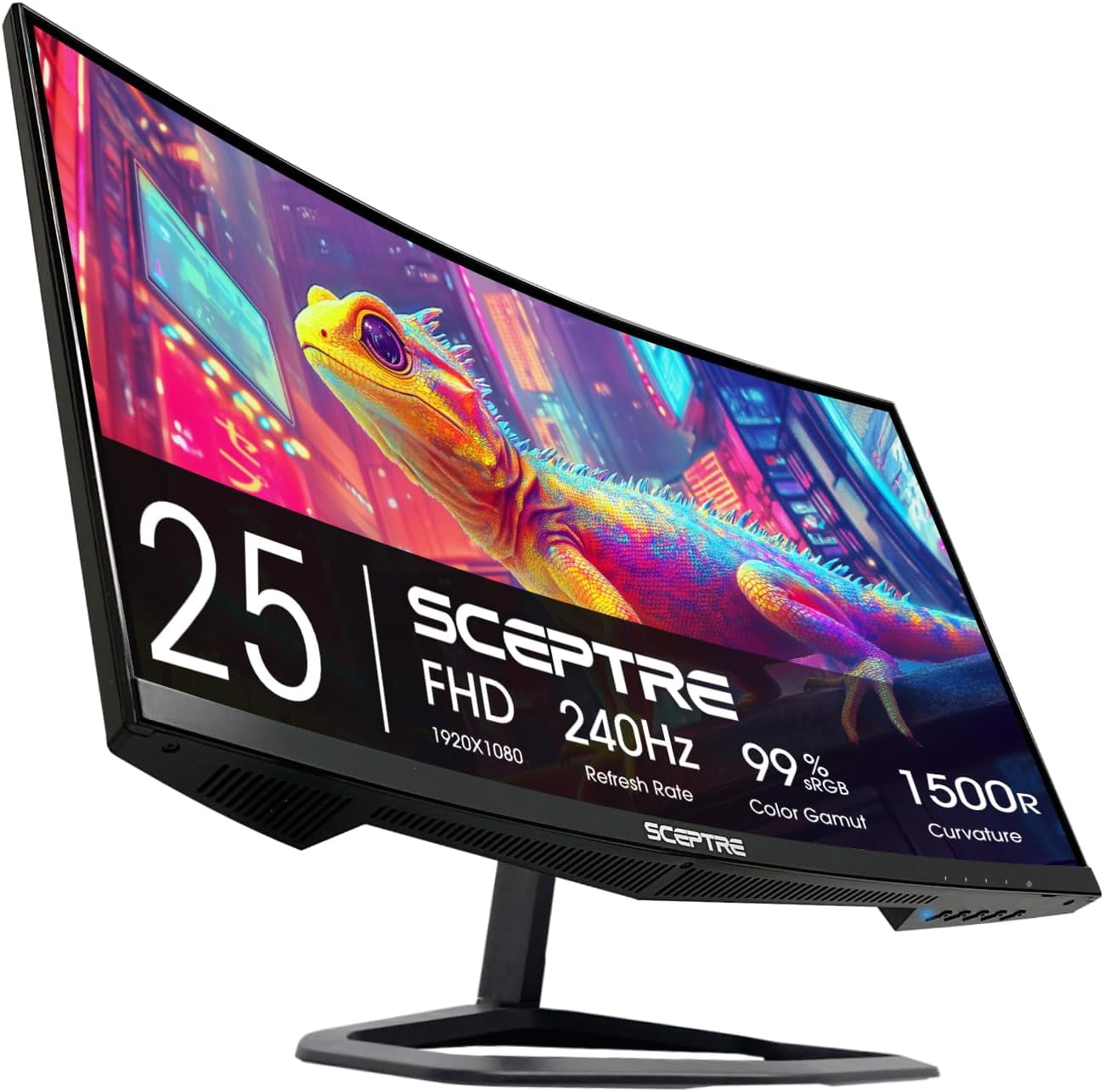 New Curved 24.5-inch Gaming Monitor up to 240Hz 1080p R1500 1ms ...