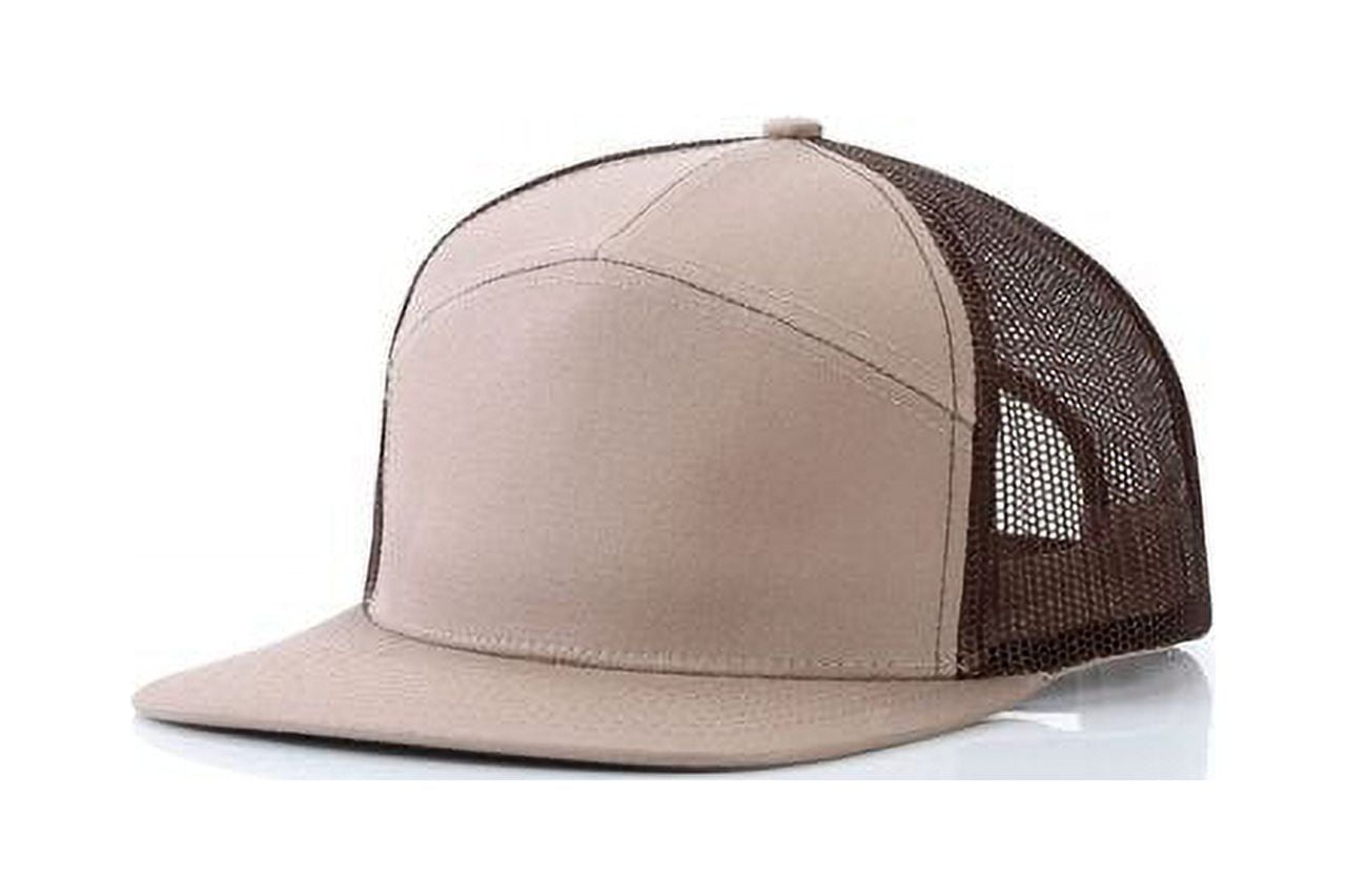 New Custom Logo Seven Panel Baseball Cap Men and Women Adjustable ...