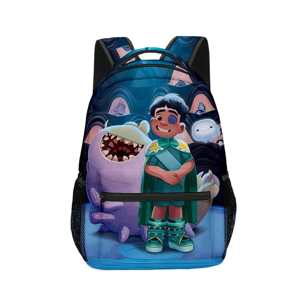 New Cute Cartoon Anime Movie Earthman Elio Student Backpack Large ...