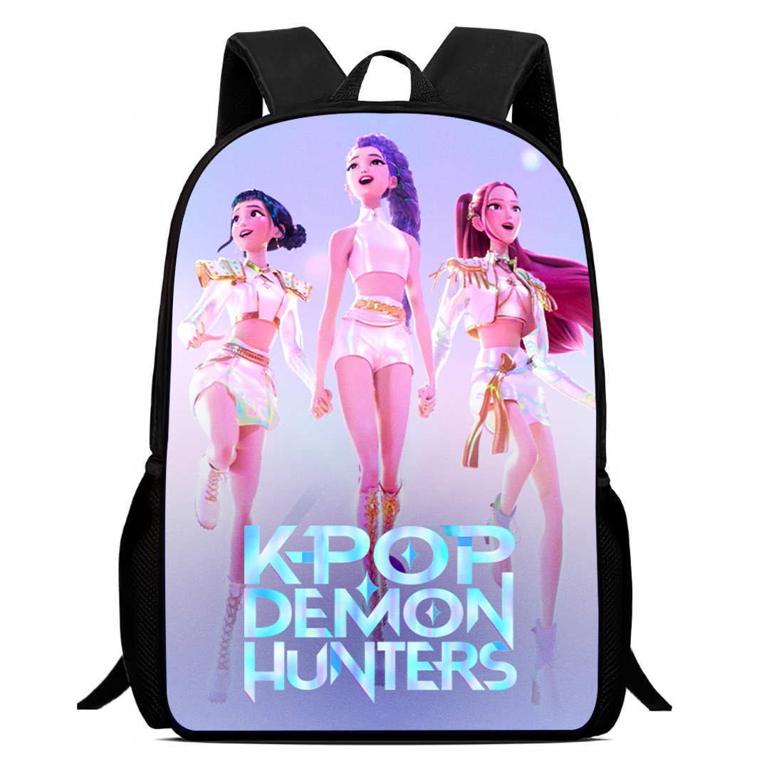 New Cute Cartoon Demon Slayer Print Fashion Student Backpack, Cartoon K ...