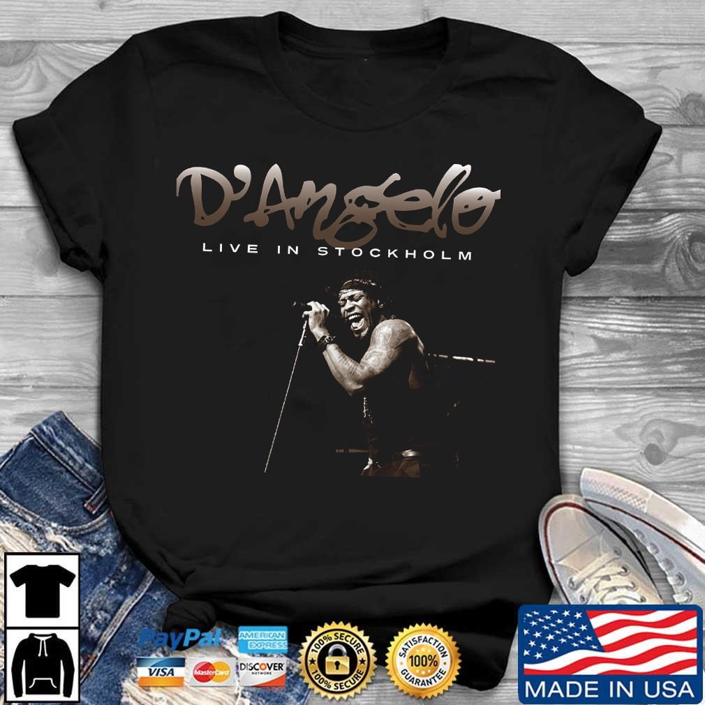 New D'Angelo Singer RB Black unisex ALl size shirt Gift fans D1165 ...