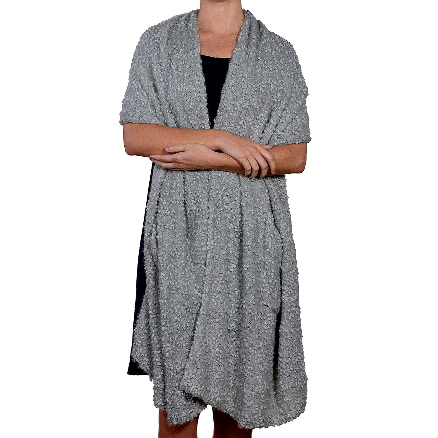 New DEMDACO Gift a Hug Comfort Giving Shawl With Pockets, Sage Green ...