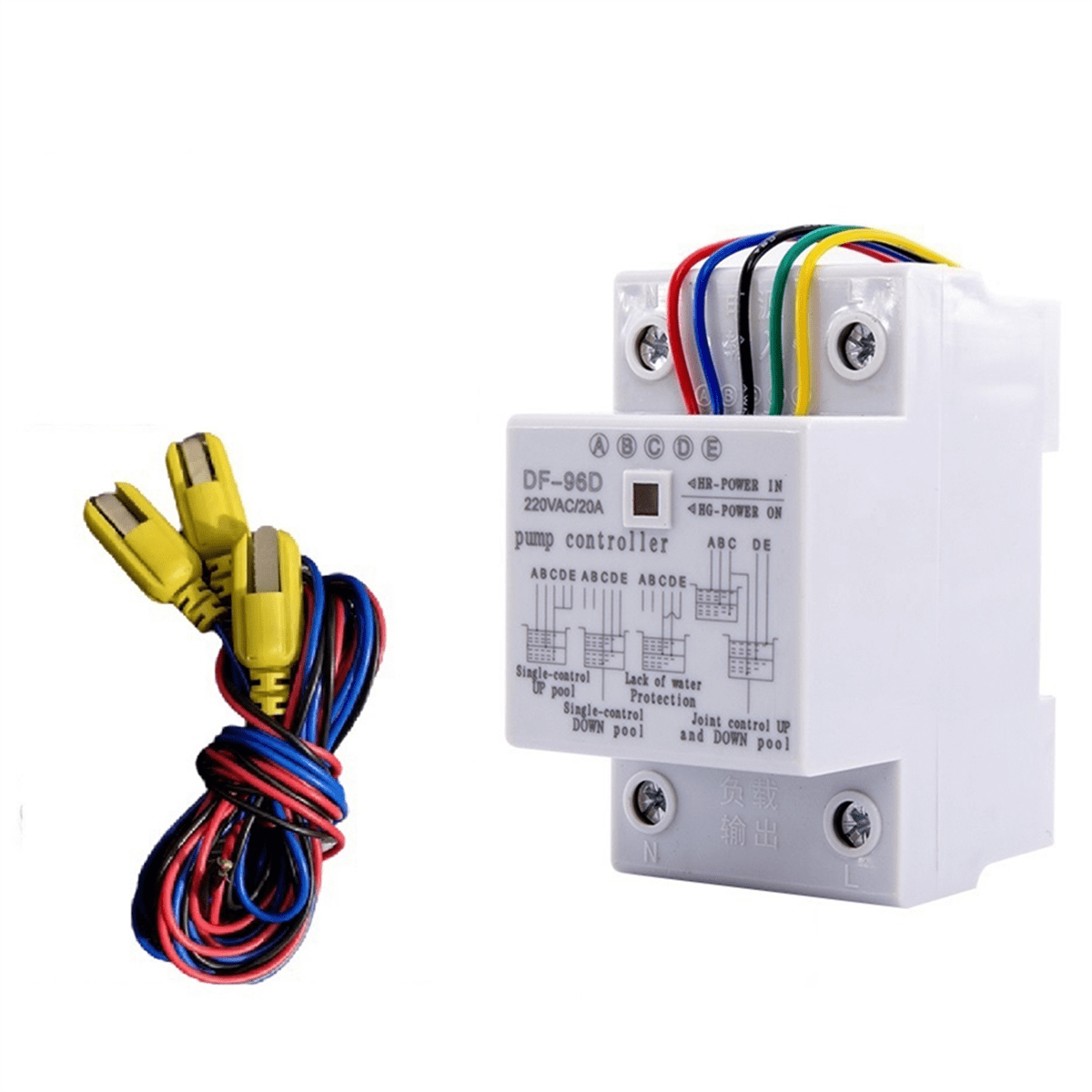New DF-96D Automatic WaterLevel Controller Switch 20A220V Water Tank ...