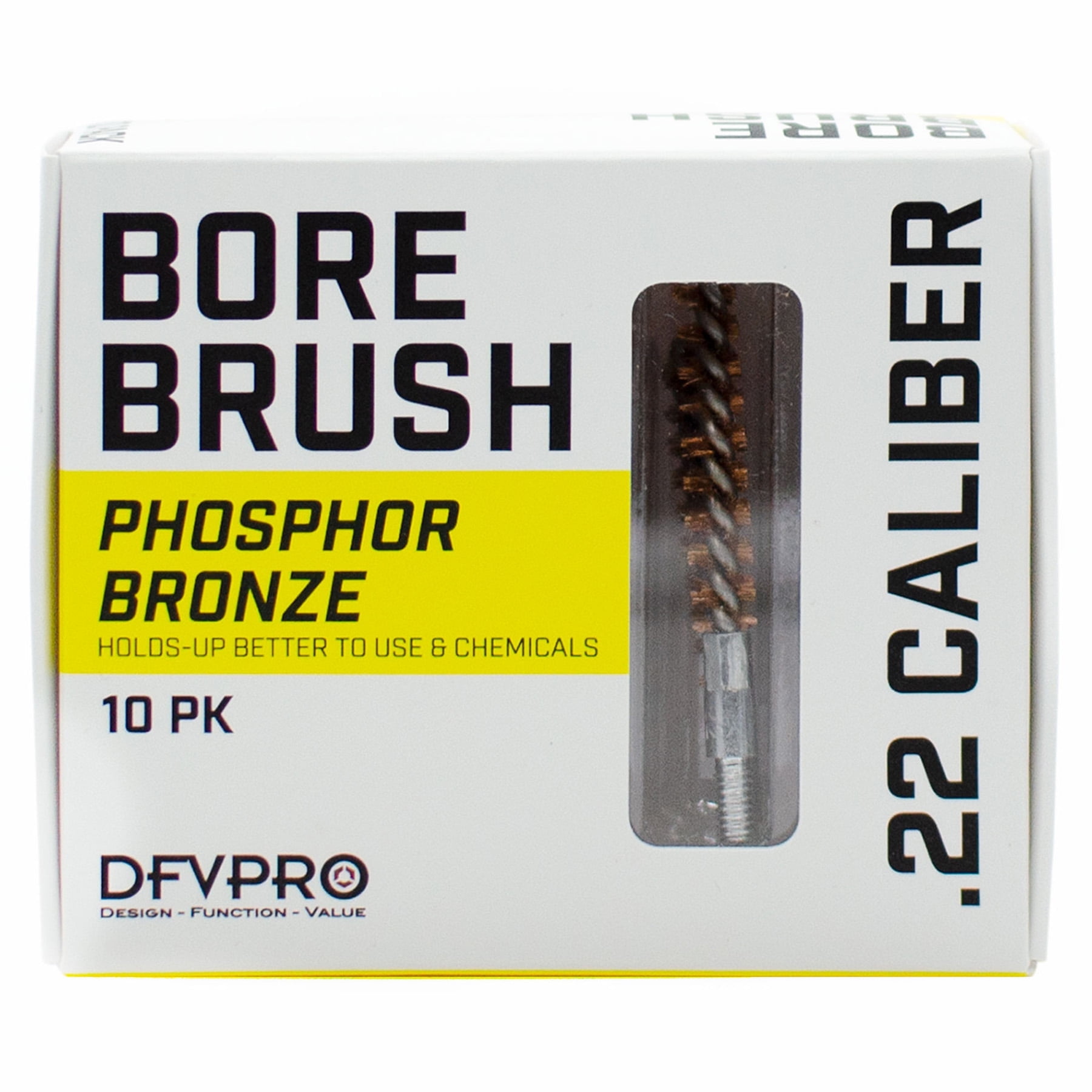 DFVPRO Phosphor Bronze Brushes {.22}, 10 Pack - Walmart.com