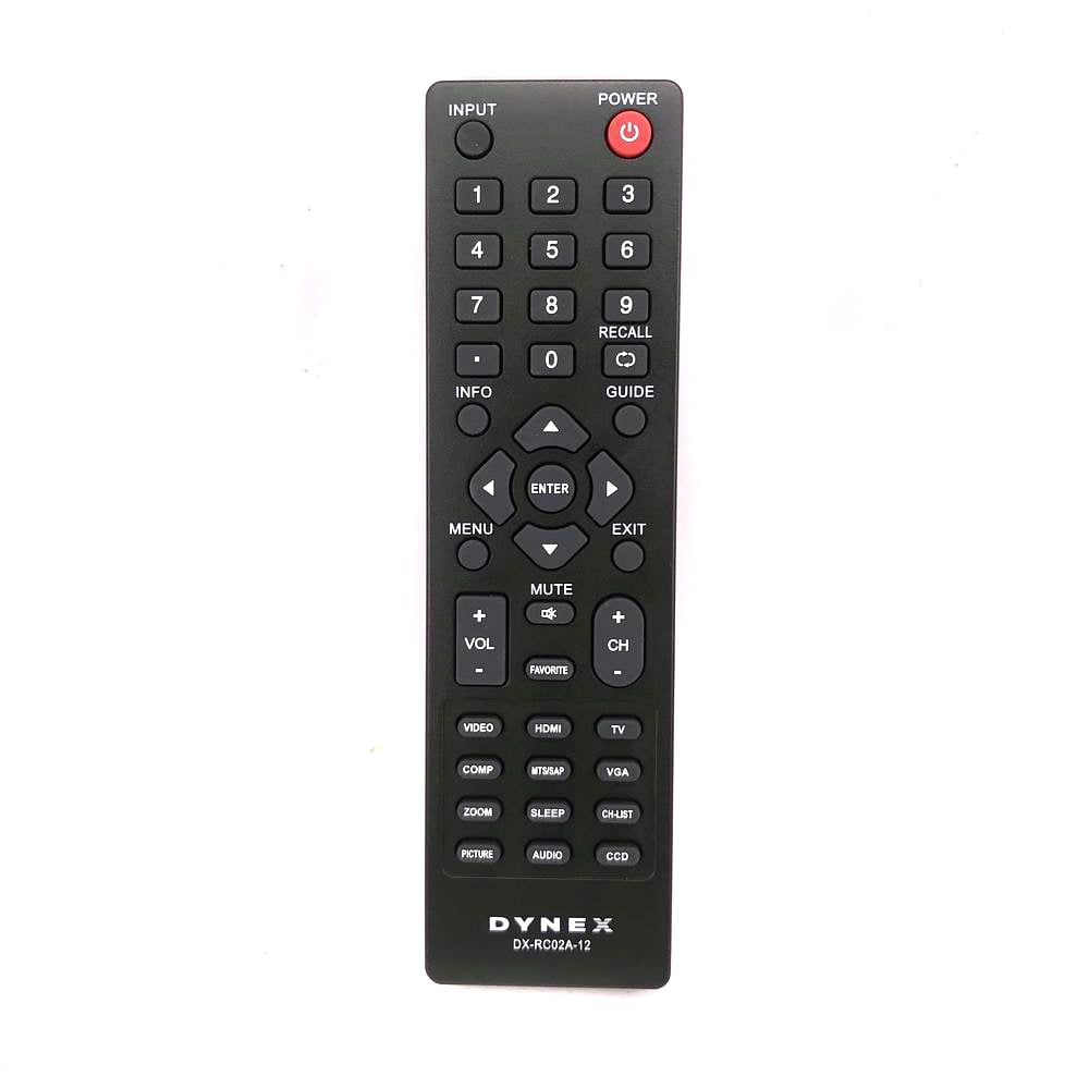 New DX-RC02A-12 For DYNEX LCD LED TV Remote Control DX-RC01A-13 Almost ...