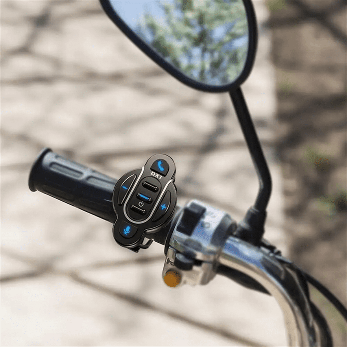 New DX1 Motorcycle Handle Bluetooth Controller Waterproof Motorcycle ...