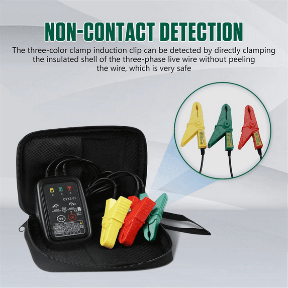 New DYXZ-01 Voltage Indicator Tester/ Non-Contact Phase Sequence ...