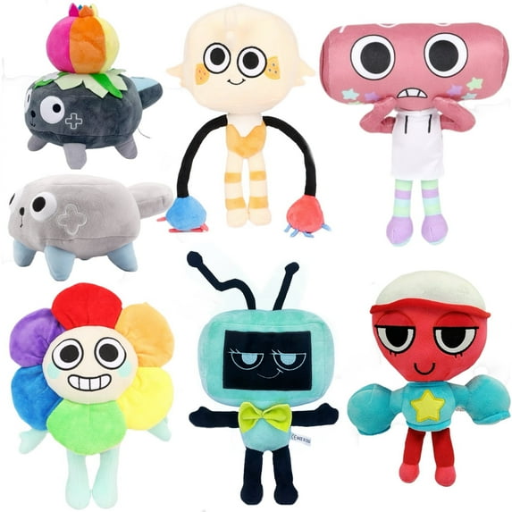 New Dandy's World Plush Goob Boxten Pebble Finn Flutter Dandys World ...