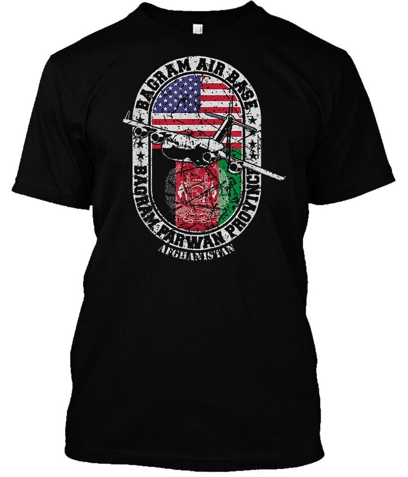 New Dark Bagram Air Base Airfield USAF Afghanistan Avtin Shirt S-5XL ...