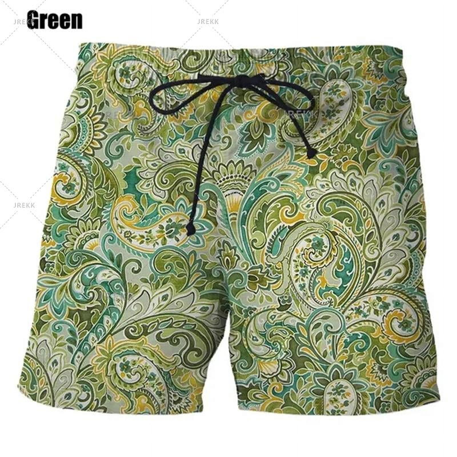 New Dark Colors 3D Swimming Shorts Men Misty Summer Shorts Trunks ...