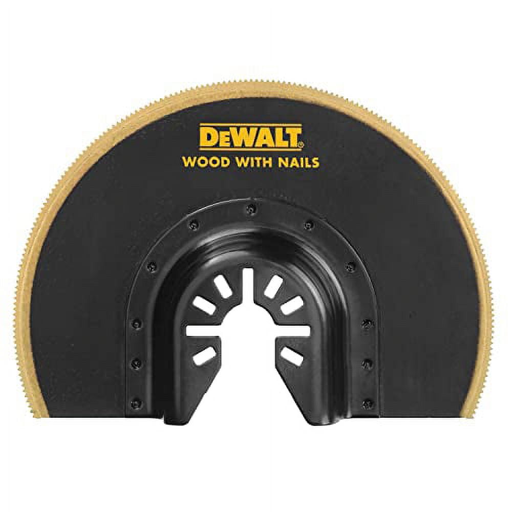 DEWALT Oscillating Tool Blade, Titanium Nitride Coated, Flush Cut ...