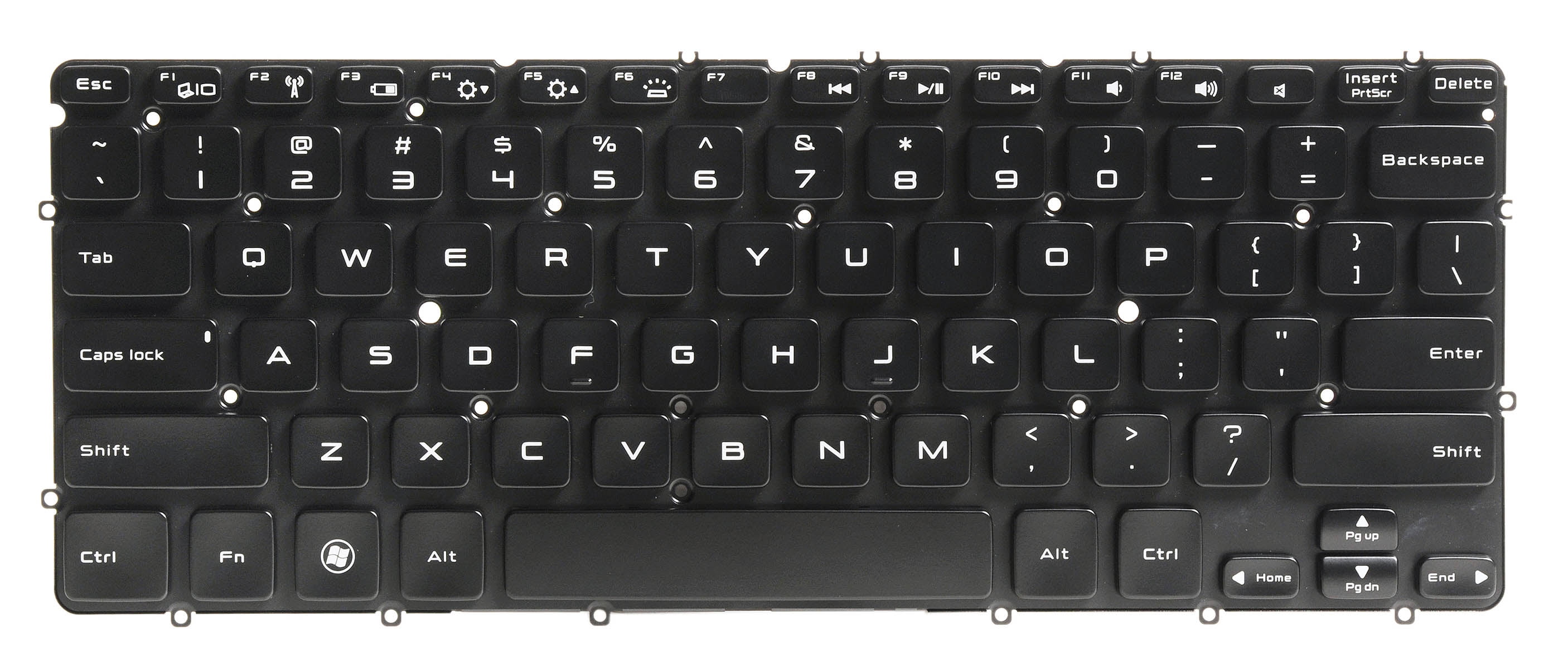 New Dell XPS 12 13 13R 13D 13Z L321X L322X 0MH2X1 US Keyboard Black ...