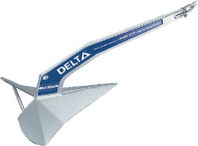 New Delta Fast Set Galvanized Anchor lewmar 0057410 Weight 22 lbs. Boat ...