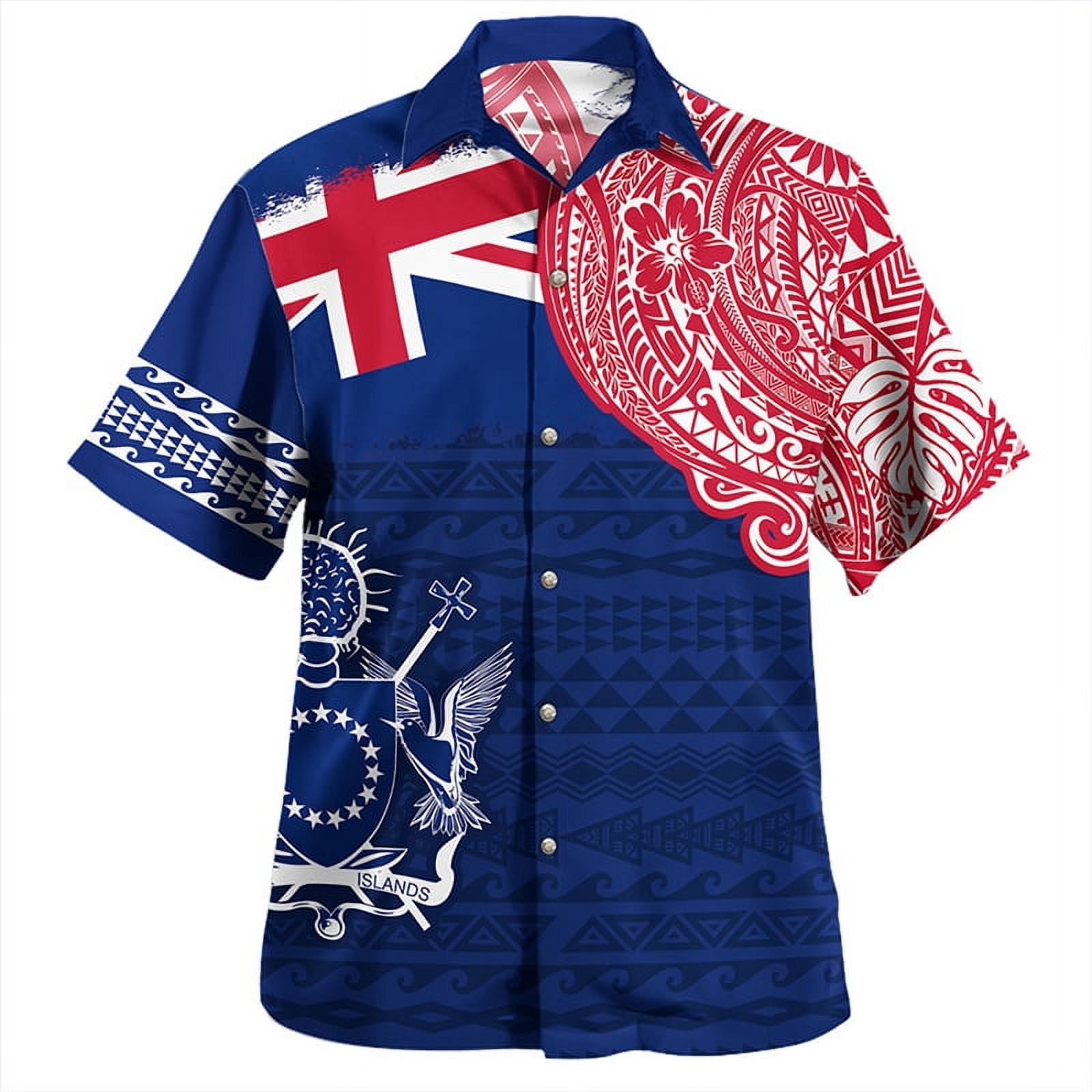New Design Cook Islands Shirt For Men Hawaiian Polynesian 3d Printed ...
