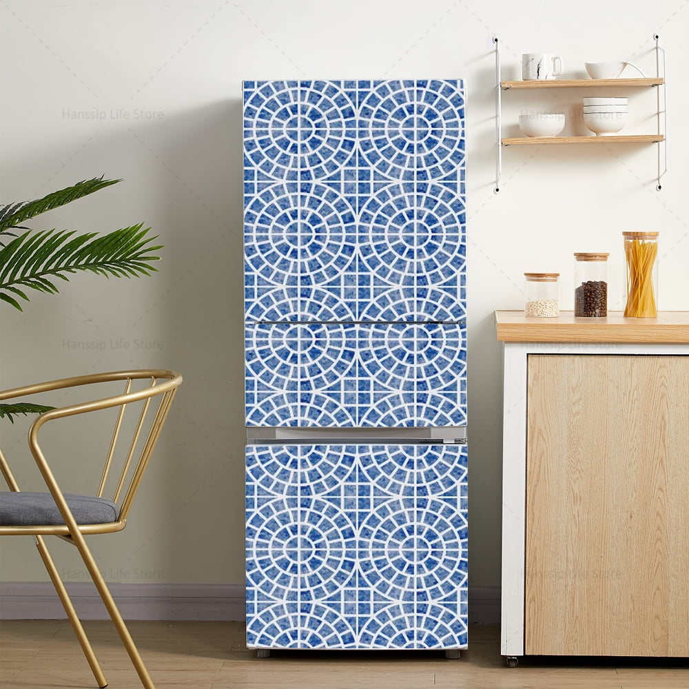 New Design Fridge Door Mural Sticker Wallpaper Waterproof PVC ...