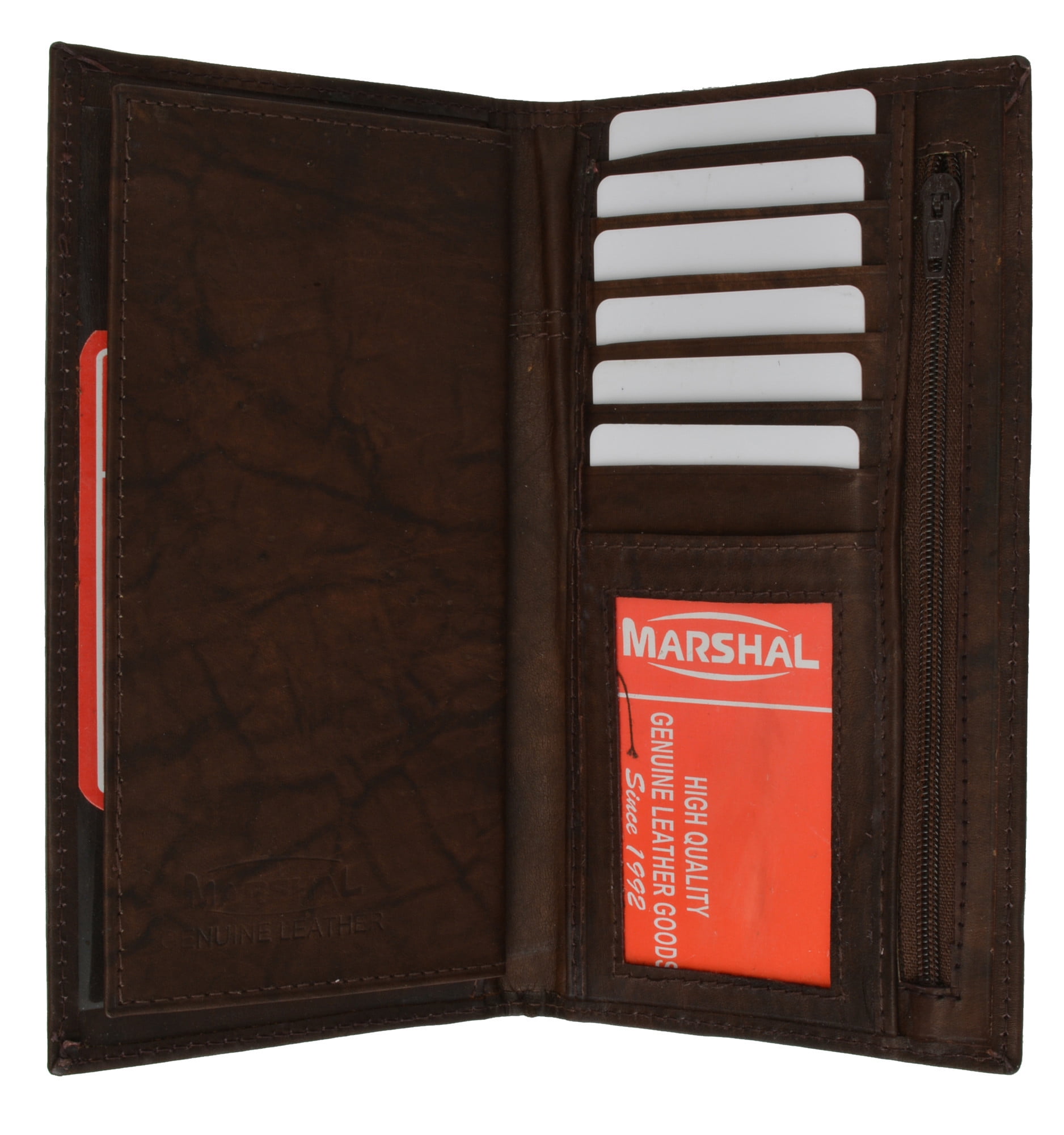 New Design Genuine Leather Ladies Checkbook Organizer Compact Case ...