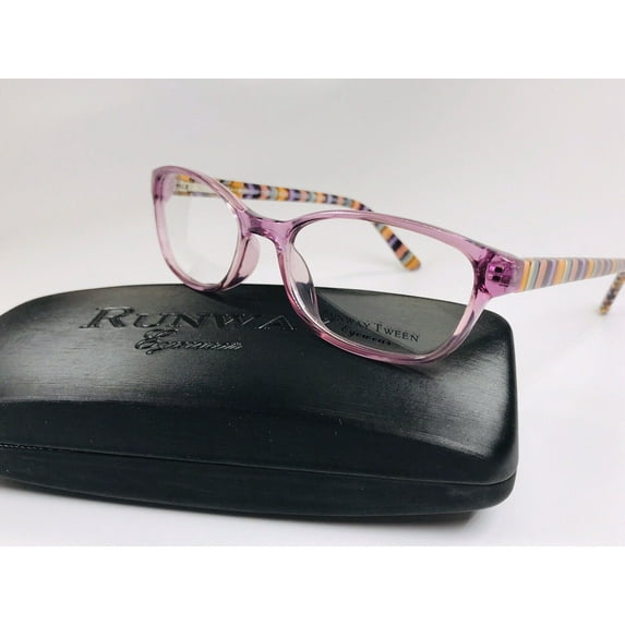 New Designer Inspired Runway Tween #30 Crystal Lilac Eyeglasses 48mm ...