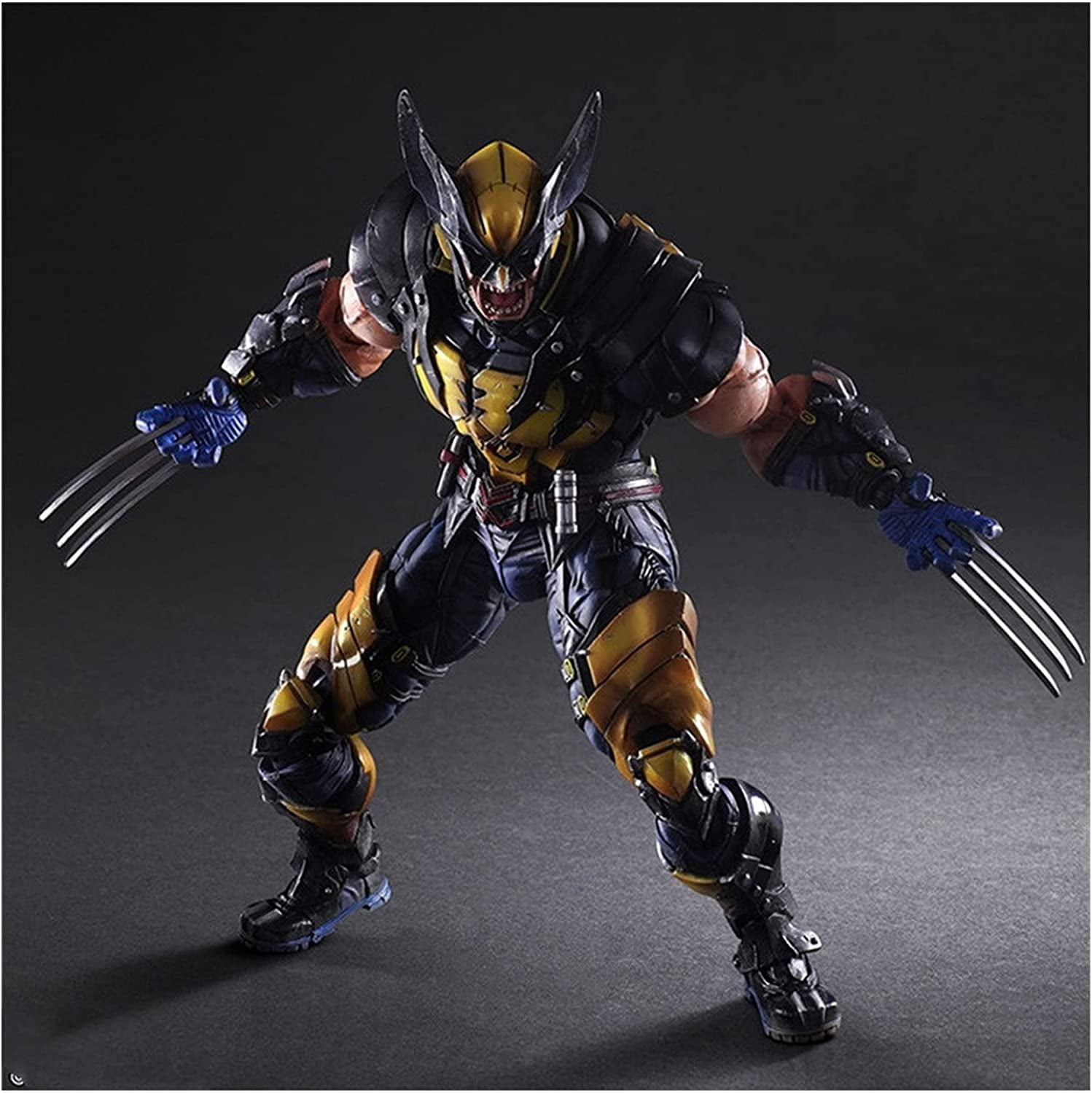 New Desktop Ornament Wolverine （Play Arts） 26cm Character Anime Statue ...