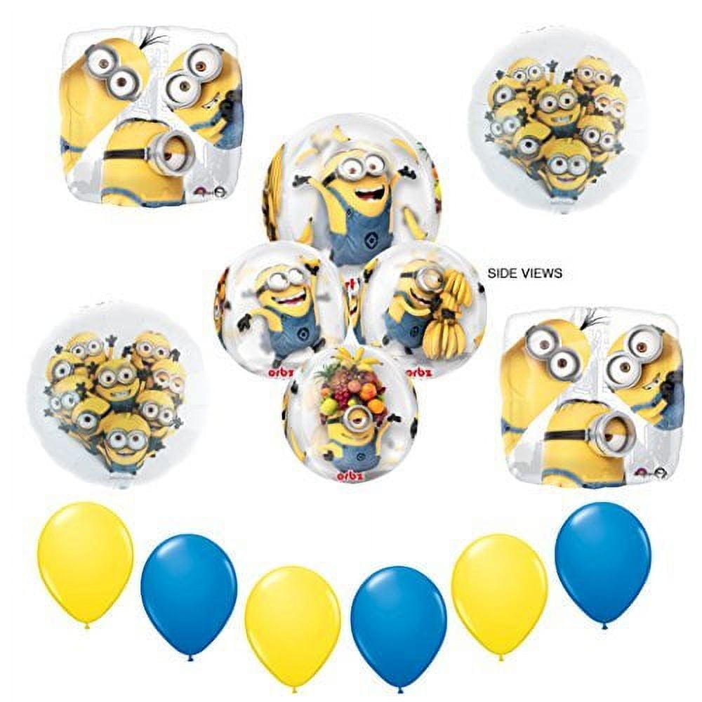 New! Despicable Me Minions Party Supplies ORBZ balloon Decoration kit ...
