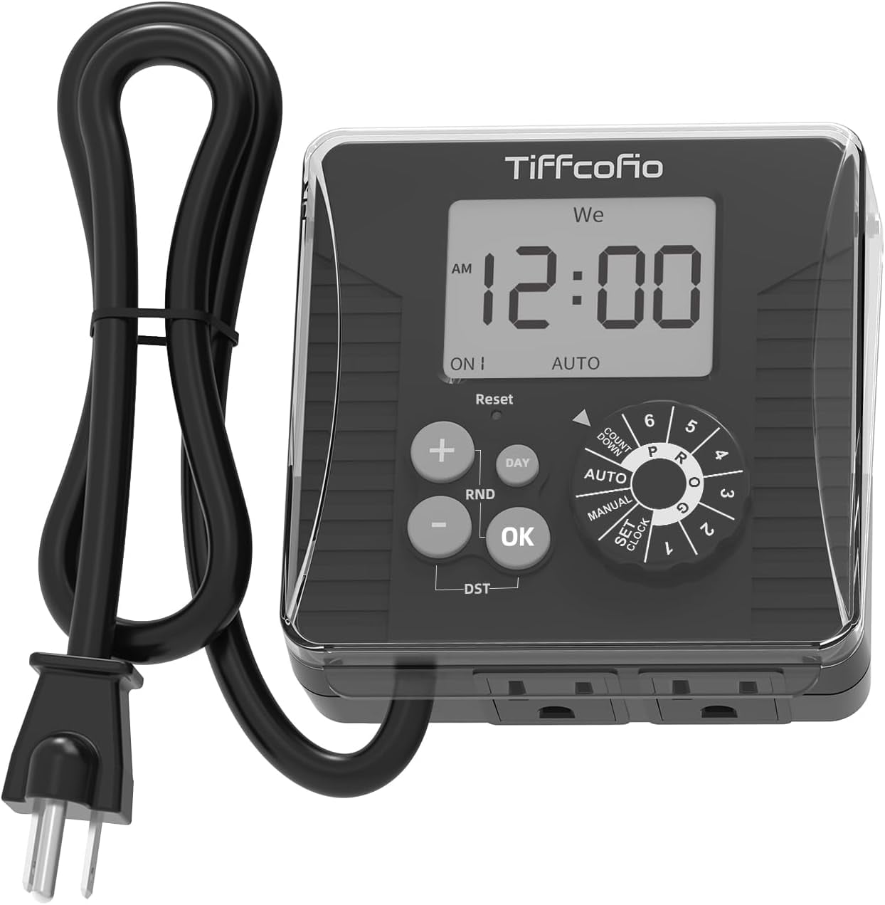 New Digital Outdoor Timer Waterproof, Dial Programmable Method, Outdoor ...