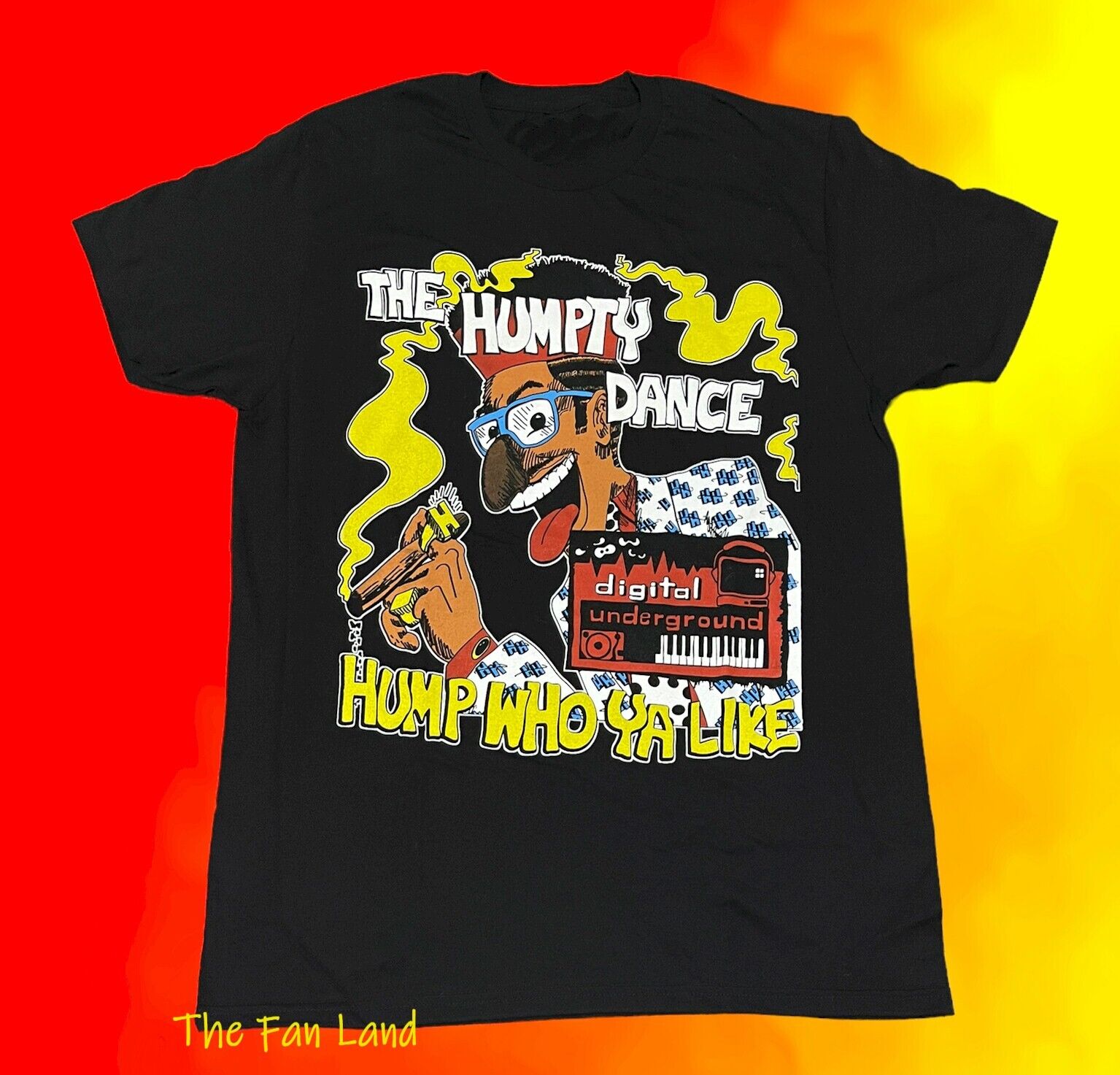 New Digital Underground Humpty Dance Shock G 1990 Mens Vintage Retro T ...
