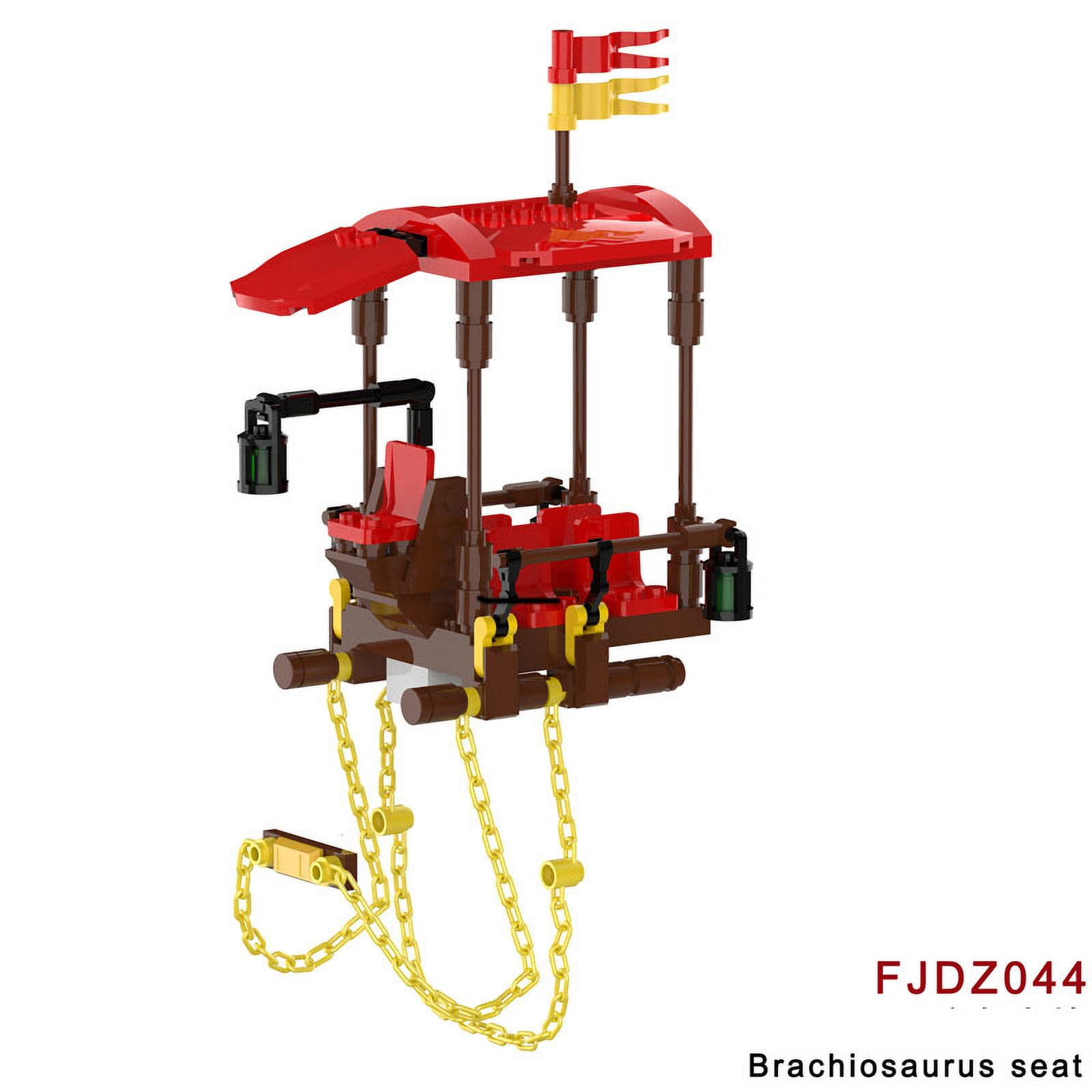 New Dinosaur Toy Park KL3301-3305 Jurassic Giant Brachiosaurus Wonder ...