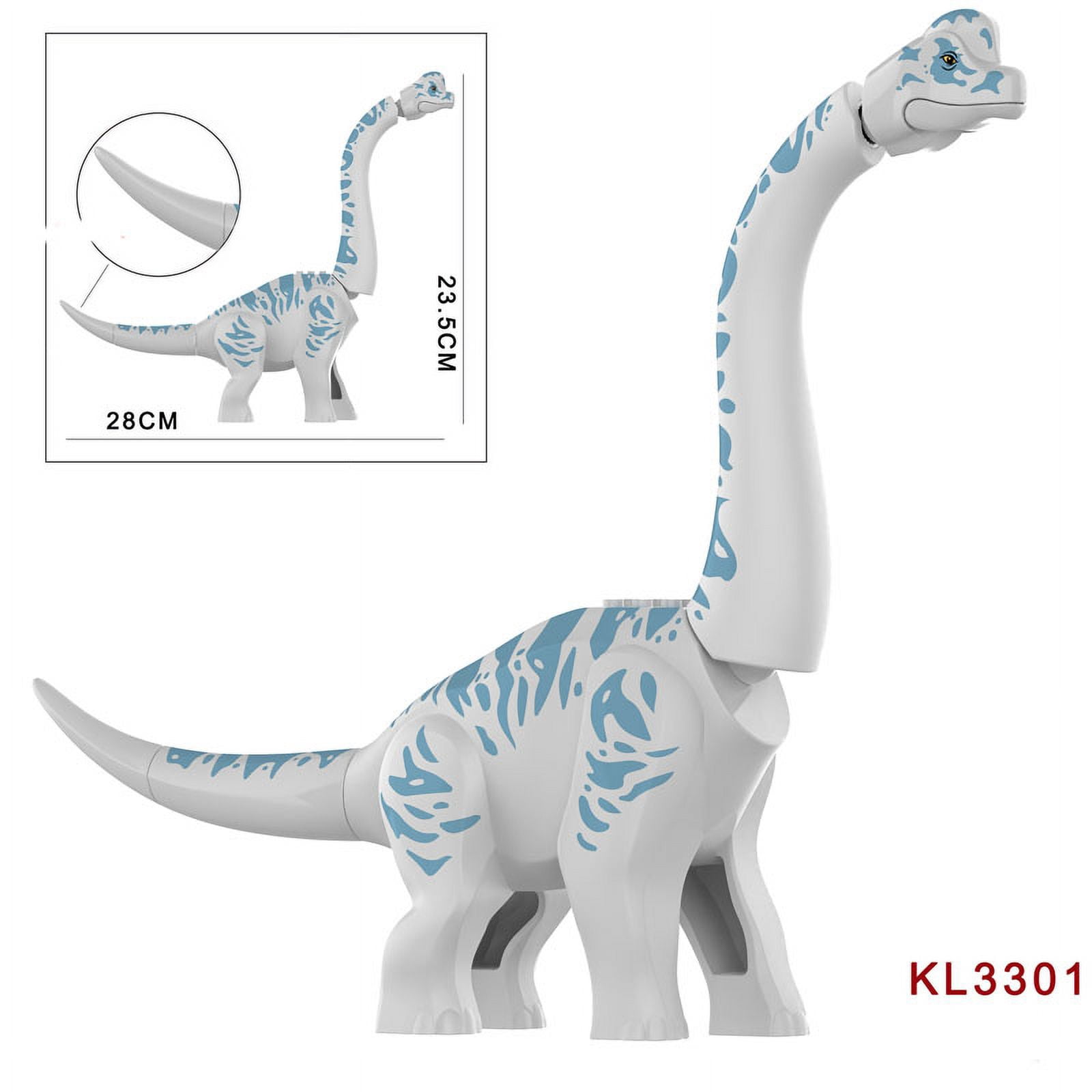 New Dinosaur Toy Park KL3301-3305 Jurassic Giant Brachiosaurus Wonder ...