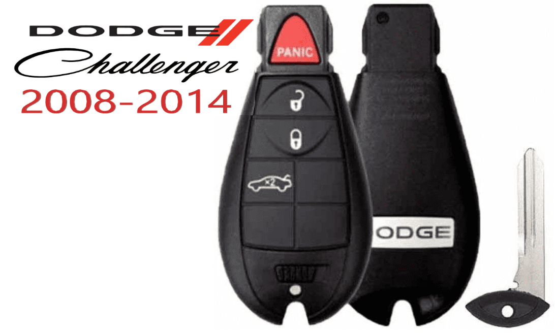 New Dodge Challenger 2008 - 2014 Fobik 4b Remote Key Iyz-C01c VLS ...