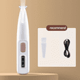 New Dog Paw Trimmer with LED Light Fully Waterproof Pet Hair Trimmer ...