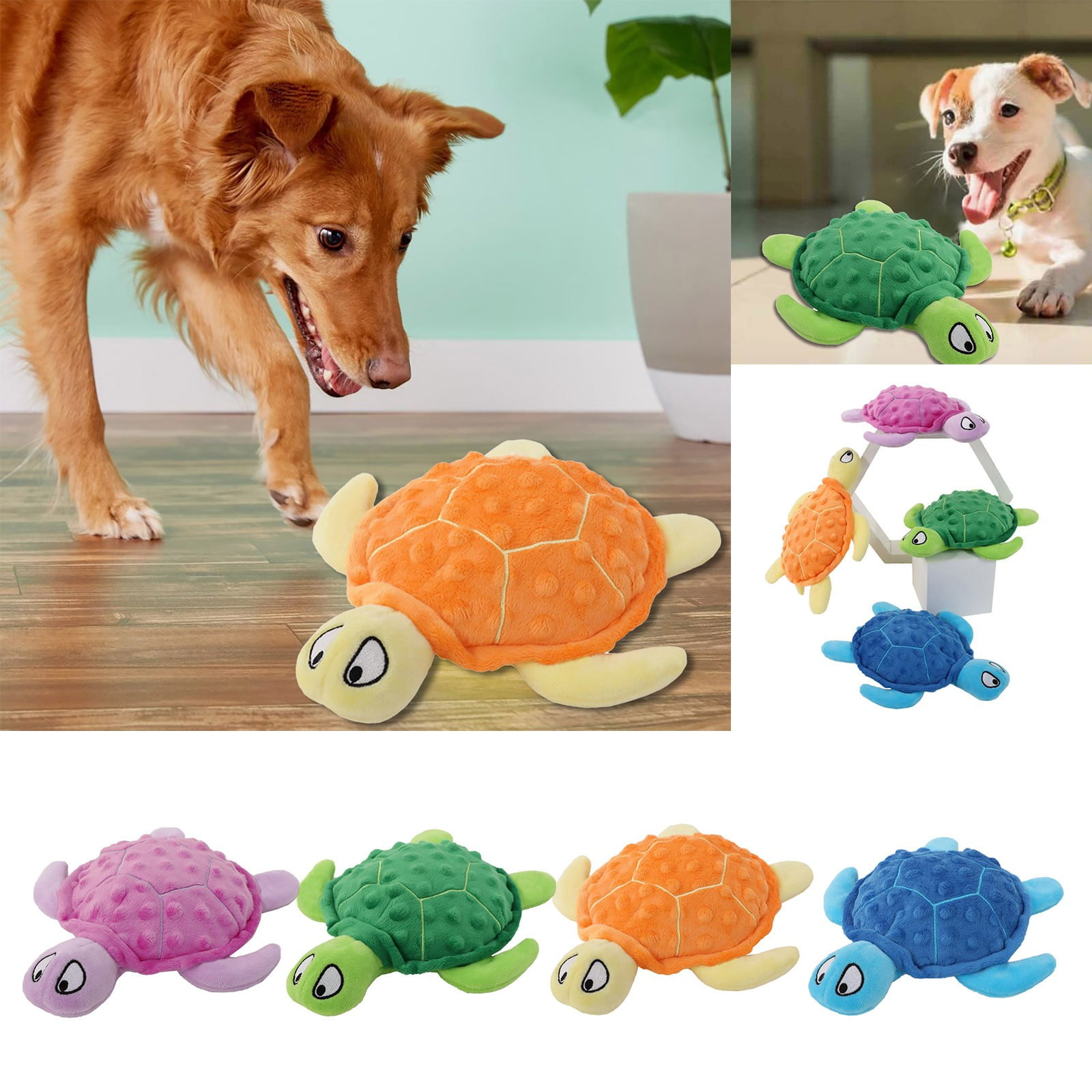New Dog Sound Toy Turtle 25cm Plush Turtle Companion Interactive Doll ...