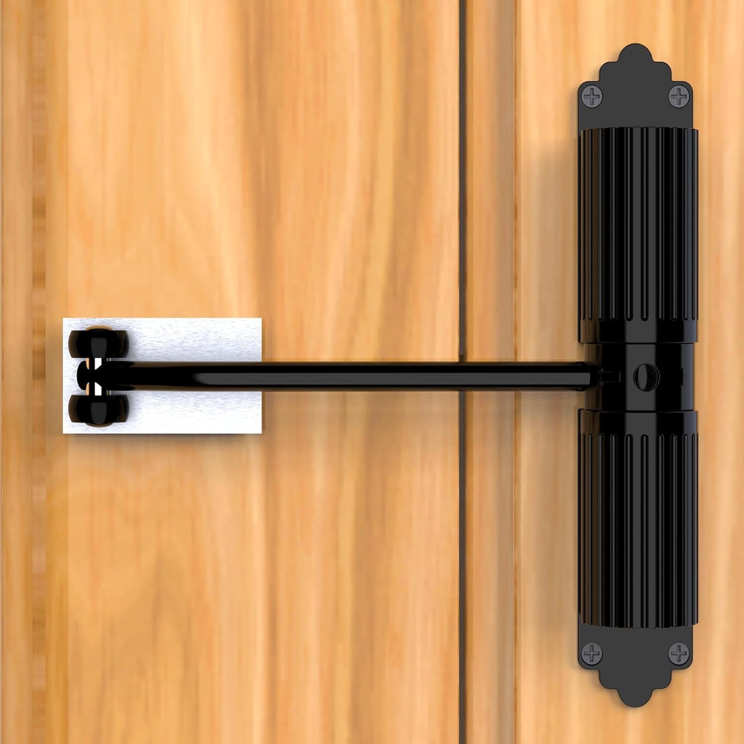 New Door ClosersBlackSafety Spring Door Closers Adjustable Closing Door ...