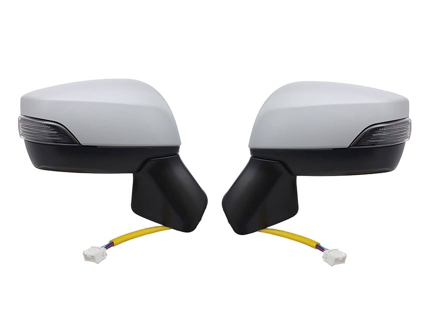 New Door Mirror Pair Fits Subaru Outback 2015-2016 Signal 91059Al03A ...