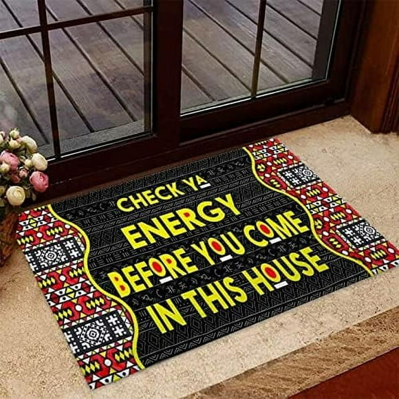 African American Welcome Mats