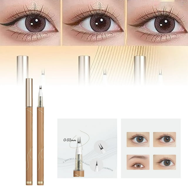 New Double Ended Lower Eyelash Pencil Long Lasting Double Ended Eyelash