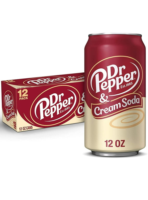 Dr Pepper Cream Soda in Dr Pepper - Walmart.com