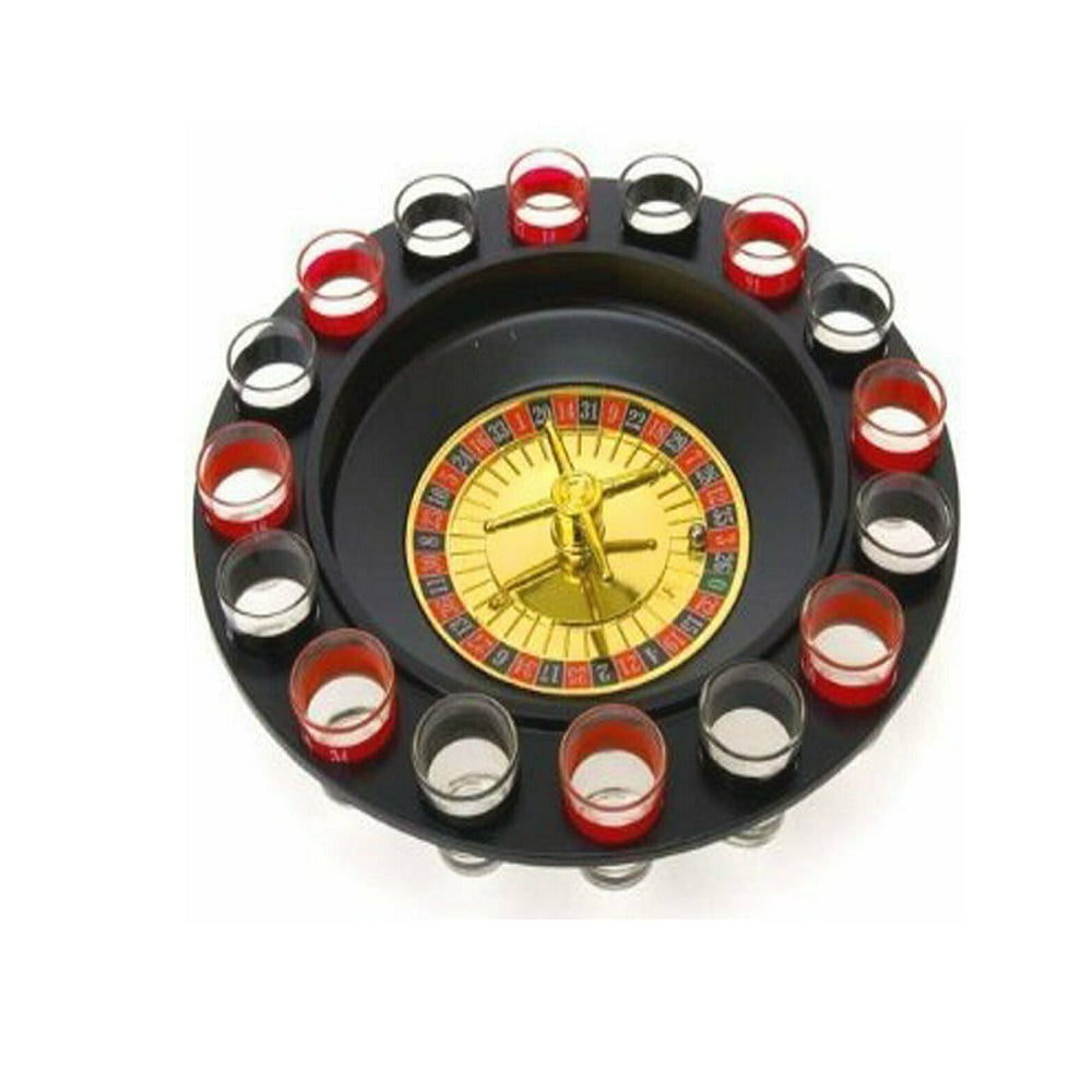 New Drinking Game Glass Roulette Drinking Game Set 2 Balls and 16 ...