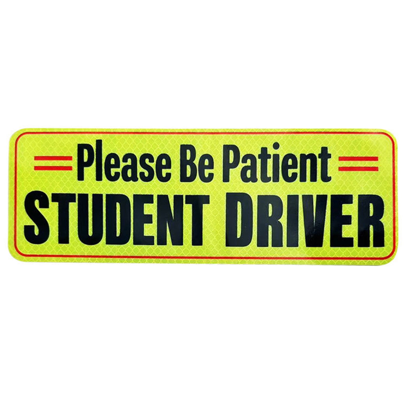 New Driver Magnet Safety Warning Driver Magnet for Car Please Be ...