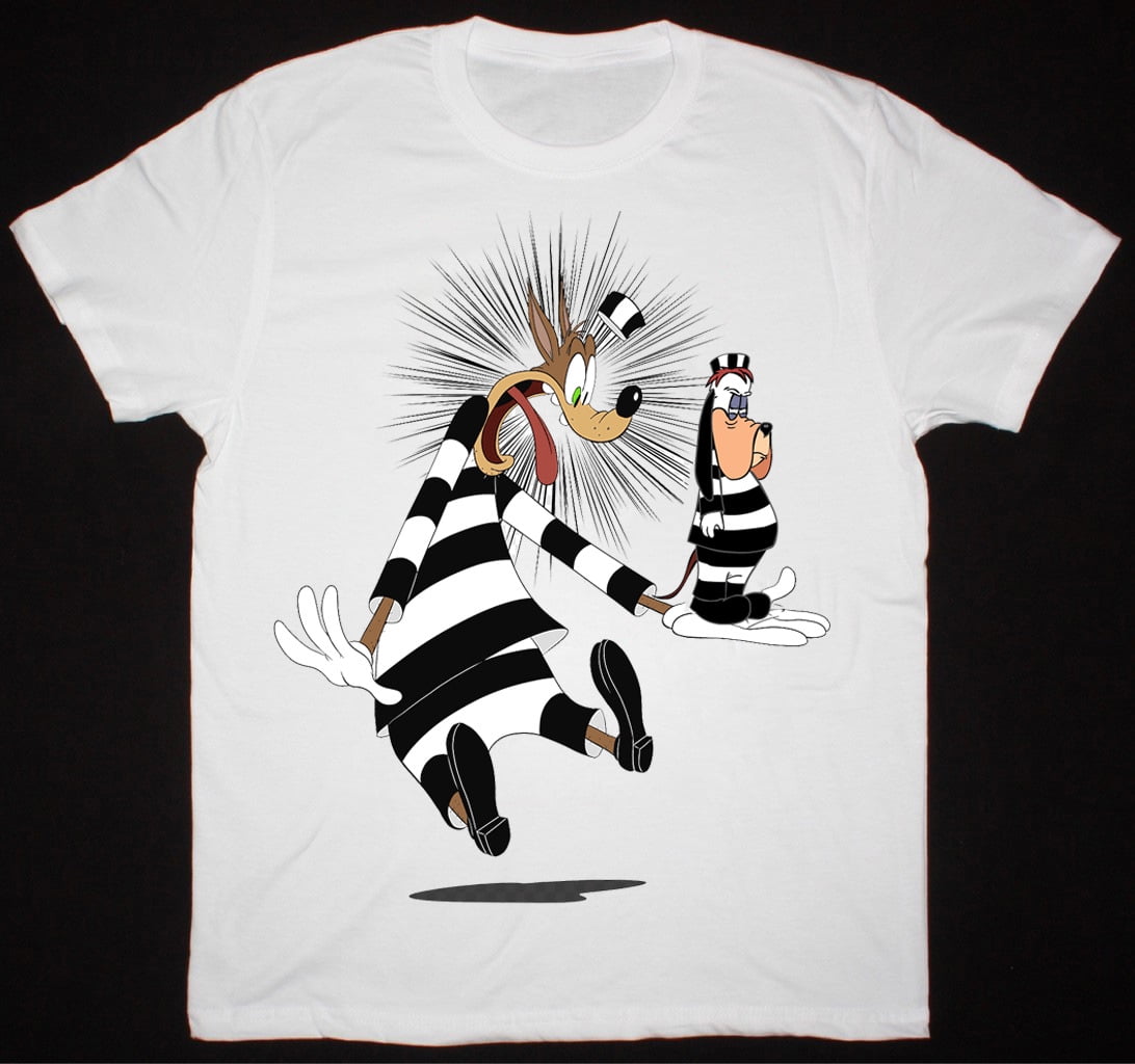 New Droopy Dog Animated Cartoon Funny Shirt White Unisex Size S-5XL ...