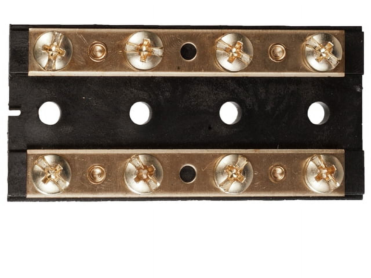 Sierra International FS40670 Dual Brass Bus Bar with Eight 8-32 Screw ...