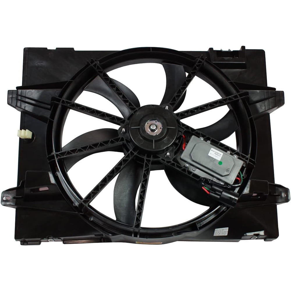New Dual Radiator And Condenser Fan Compatible With Ford Lincoln ...