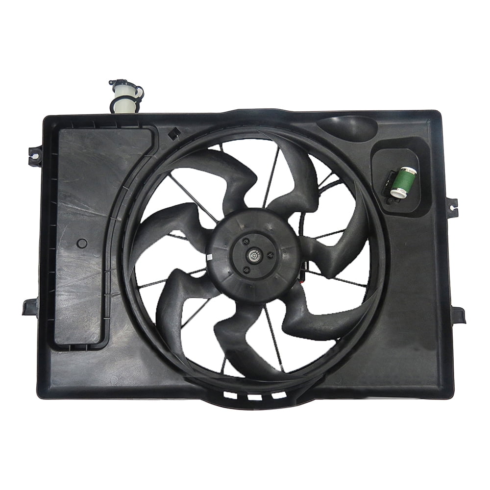 New Dual Radiator And Condenser Fan Compatible With Hyundai Elantra ...
