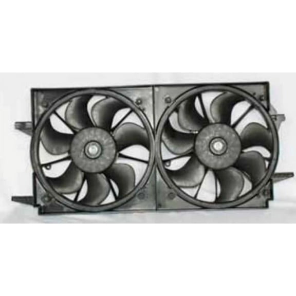 Cadillac Ats Dual Radiator And Condenser Fan Assembly