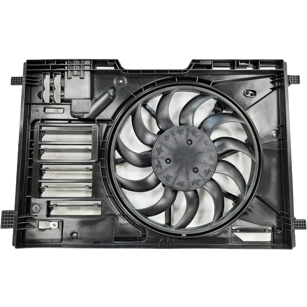 New Dual Radiator And Condenser Fan Compatible With Ford Transit ...